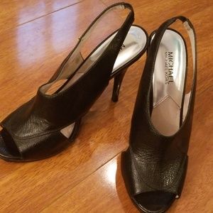 Michael Kors Shoes | New Red White Black Heels | Poshmark